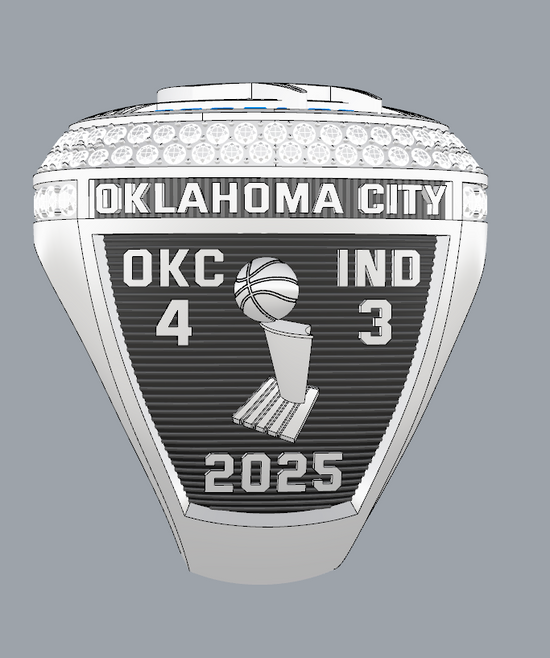Oklahoma City Thunder 2025 Championship Ring – Blitzring